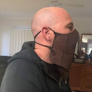 Beard Mask, Formal Badass Mask, Bearded Men Mask, Original Beard Mask ...