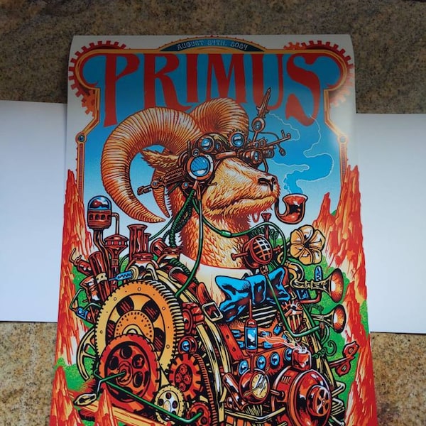 Primus All Gig Posters - Primus Colorado Springs Ford Amphitheater ...