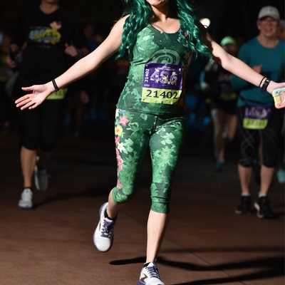 Anna Frozen Running Costume, Anna Running Leggings, Anna Running ...