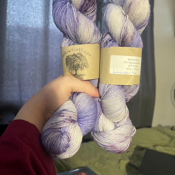 Mulberry | Kobold Sock| Willow Cottage Yarns - Etsy