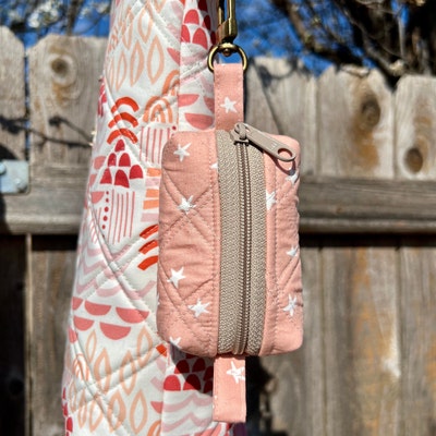 Easy Boxy Key Chain Coin Purse PDF Sewing Pattern Step-by-step, Small ...