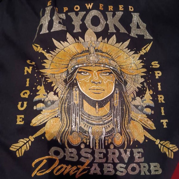 Heyoka Empath T-shirt |spiritual |empath |native American |sioux ...