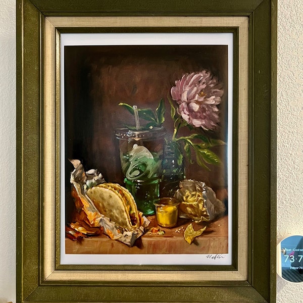 Taco Bell- NOAH VERRIER Original Still Life Oil Painting, Signed Fine ...