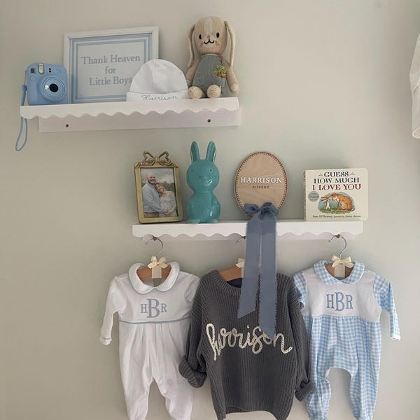 Archie | Baby Boy With Blue Eyes and Cognac Romper and Hat - Etsy