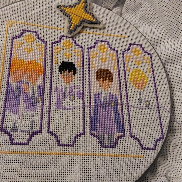 Host Club Crew Cross Stitch Pattern - Etsy