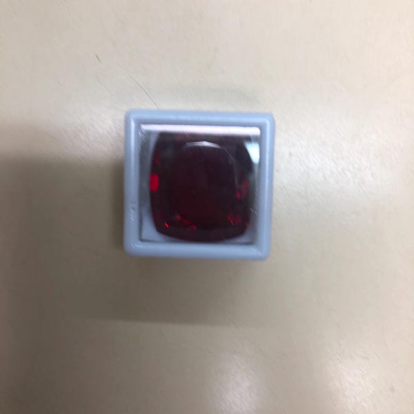 15 X 15 MM Loose Red Painite Perfect Pair as You Want Very Rare 100% ...