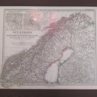 EUROPE Old Map of Europe 1928 Original Vintage Political Map of Europe ...