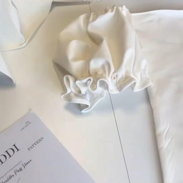 Short Puff Sleeve | PDF Sewing Pattern S-5XL | US 4-30 Princess Sleeve ...