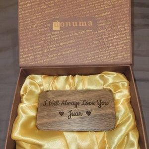 Custom Melody Music Box / Personalized Music Box With a Custom Metal ...