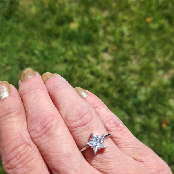 Antique Flush Setting Leaf Inspired Band, Round Moissanite Wedding Band, Stacking Eternity Band ...