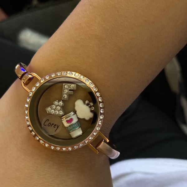 Personalized Floating Charm for Floating Lockets-1-piece-add Name, Date ...