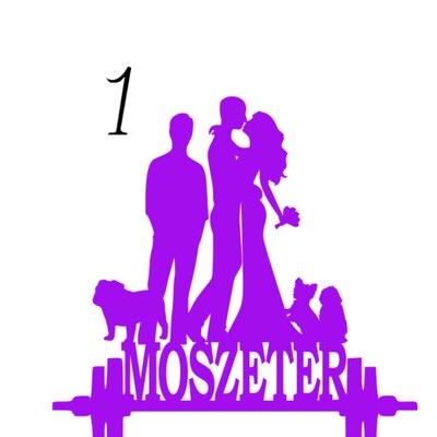 Barbell Wedding Cake Topper Barbell Cake Topper Barbell Topper With ...