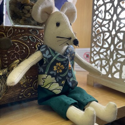 6 Mouse Pattern and Tutorial, Mouse With Clothes Pattern, Eco Toy ...