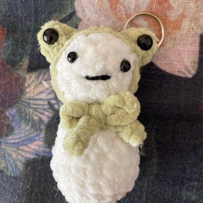 Mini Crochet Plushie//crochet Keyring Amigurumi Plushie Crochet Toy ...