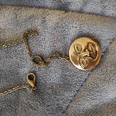 Hidden Locket Necklace CICADA Large Secret Compartment Bug - Etsy