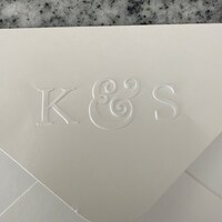 Custom Initials Stamp Save the Date Stamp Custom Rubber - Etsy