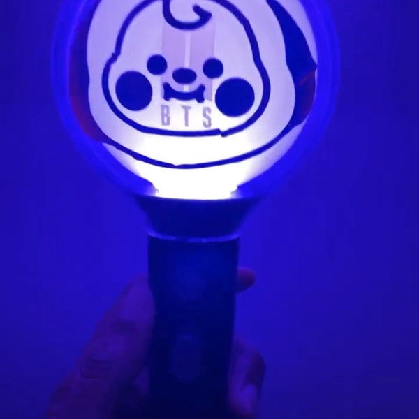 BT21 BTS ARMY Bomb Vinyl Decal Sticker for Your Light Stick, Car, and ...