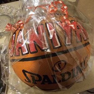 Personalized Standard Size Basketball Custom Hand Painted Basketball ...