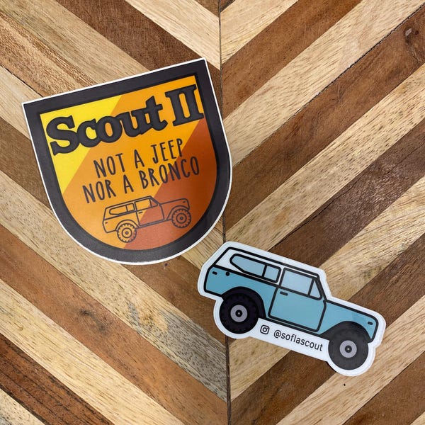Scout Ii (not a Jeep, nor a Bronco) - Etsy