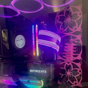 Sakura Flower PC Fan Shroud/ Grill /cover 120mm, 140 Mm - Etsy