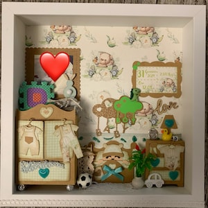 Baby Digital Paper, Boho, Shabby Chic, Newborn Seamless File, Baby ...