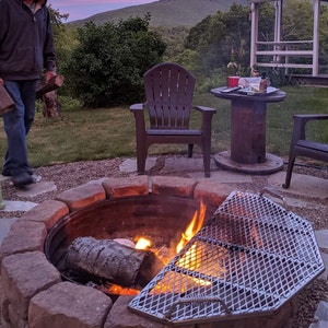 Stainless Steel BBQ and Fire Pit Grates - Etsy