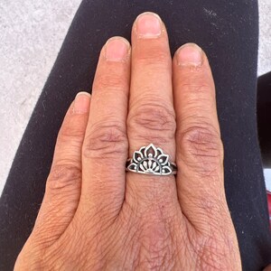 Black Spell Ring Sterling Silver Ring Druzy Drusy Stone - Etsy