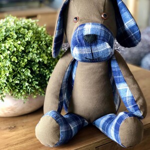 Stuffed Puppy Dog PDF Sewing Pattern & Tutorial / Stuffed - Etsy