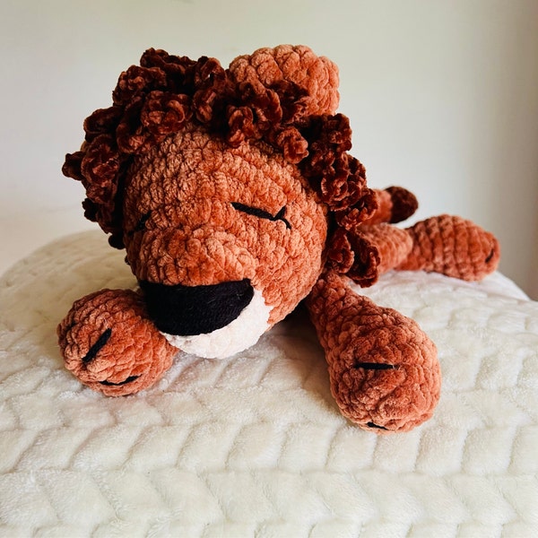 Sleepy Lion Rag Doll Crochet Pattern / Ragdoll / Zoo Animals / Safari ...