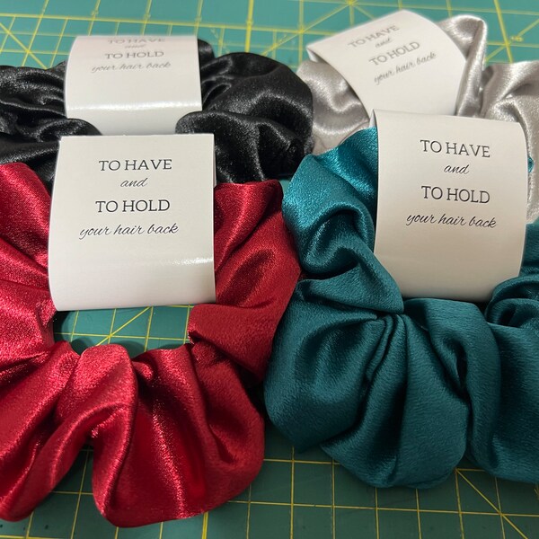 Scrunchies | Satin Medium Scrunchies | Bulk Scrunchies | to Have and to ...