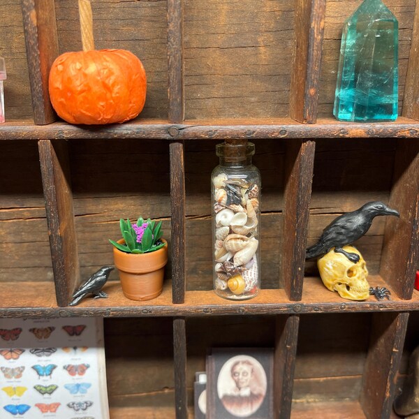 Real Wood Mini TV Stand for Dollhouse Modern Style Mini Television ...