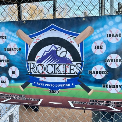 T-ball Banner, Tball Banners, Baseball Banner, Team Banners, Softball ...