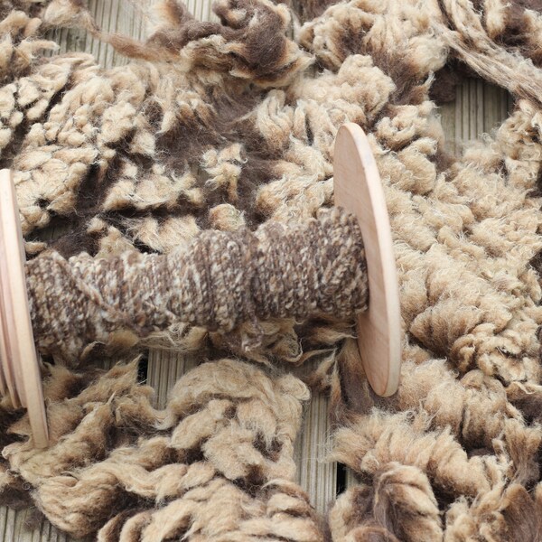 Castlemilk Moorit and Alpaca Chunky Knitting Wool - Etsy