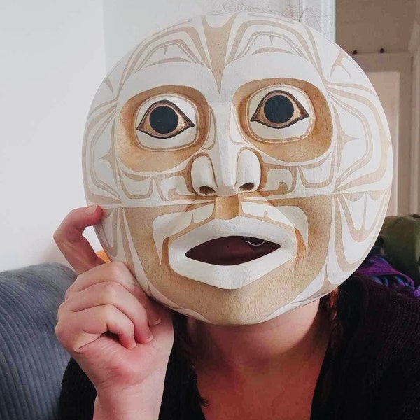 Killer Whale Mask | Orca Native American Shaman's Ceremonial | Hand ...