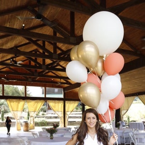 Chrome Gold 11 Inch Latex Balloongold Bridal Showergold Baby Showergold ...