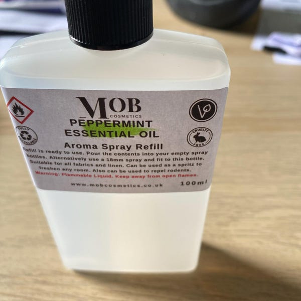 100% Pure Strong Peppermint Essential Oil Spray Natural Mouse Spider ...