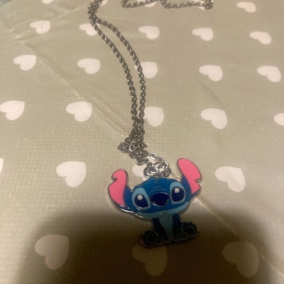 Stitch Necklace Lilo & Stitch Enamel Charm Pendant Necklace in Gift Bag ...