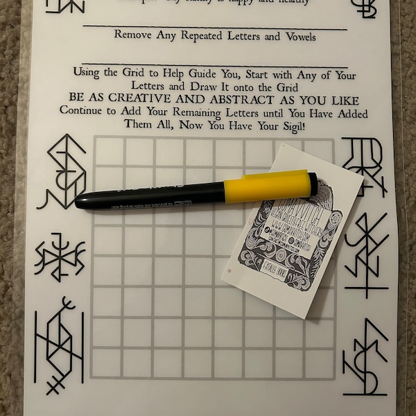 Sigil Guide | Sigils | Sigil Magick | Witchcraft Supplies | Beginner ...