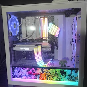 Custom Rgb Pc Case Light Decoration Board Panel Water Cooling Pc Decor ...