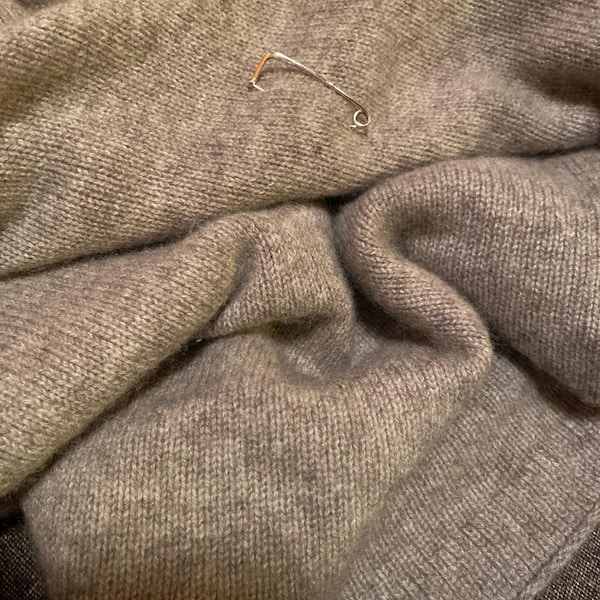 925 Sterling Silver Safety Pin Brooch, Simple Silver Safety Pin ...