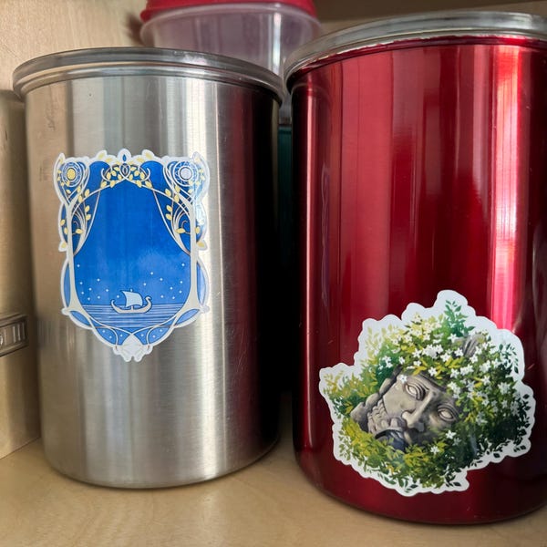 I Am in Your World Aslan Narnia Quote Waterproof Vinyl Sticker - Etsy