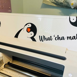 Whatcha Making Penguin SVG - Etsy