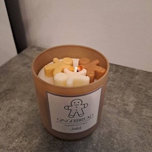 Gingerbread Candle. Candle. Candle Gift. Autumn Candle. Gingerbread Wax ...