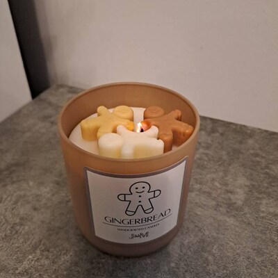Gingerbread Candle. Candle. Candle Gift. Autumn Candle. Gingerbread Wax ...