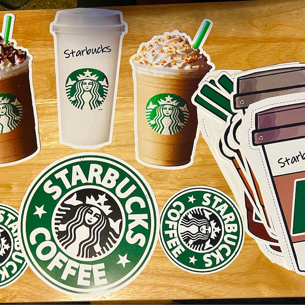 Instant Download- Starbucks Banner- Starbucks Birthday Banner ...