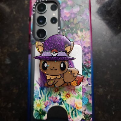 PREORDER Yellow Pika Poke Resin Red Heart Shaker Popsocket - Etsy