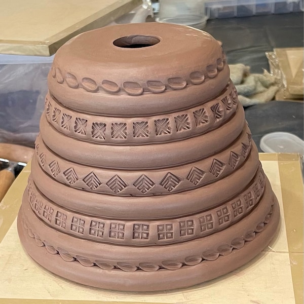 Texturio Stamps for Pottery, Pottery Stamps, Polymer Clay Tools, Soap ...