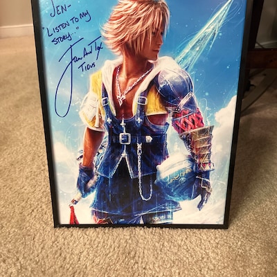 Tidus Final Fantasy X Limited Edition Fine Art Print FFX Poster - Etsy