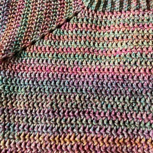 Crochet Pattern for Snowflake Bobble Stitch Blanket by Craftypum Paper ...