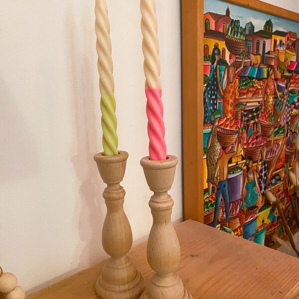 10 Neon Splatter Candle Set - Etsy